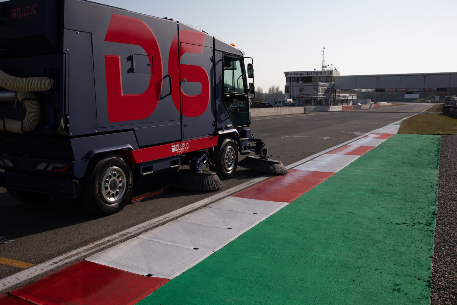 Dulevo D6 Street & Parking Lot Sweeper- Bortek Industries, Inc.