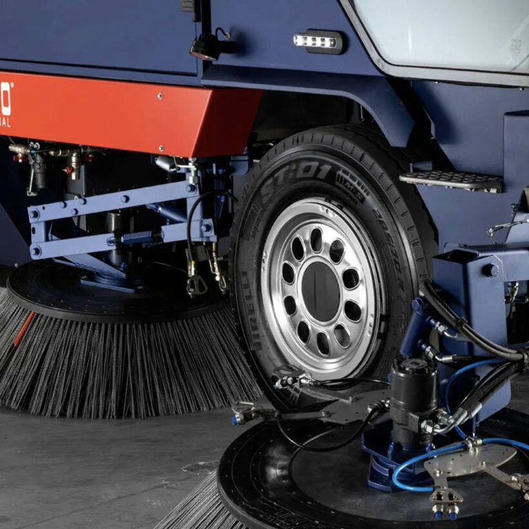 Dulevo D6 Street & Parking Lot Sweeper- Bortek Industries, Inc.