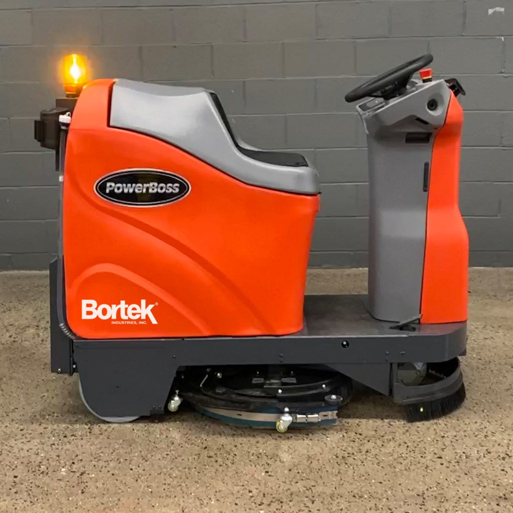 PowerBoss ScrubMaster AMR Autonomous Robot Scrubber | Bortek