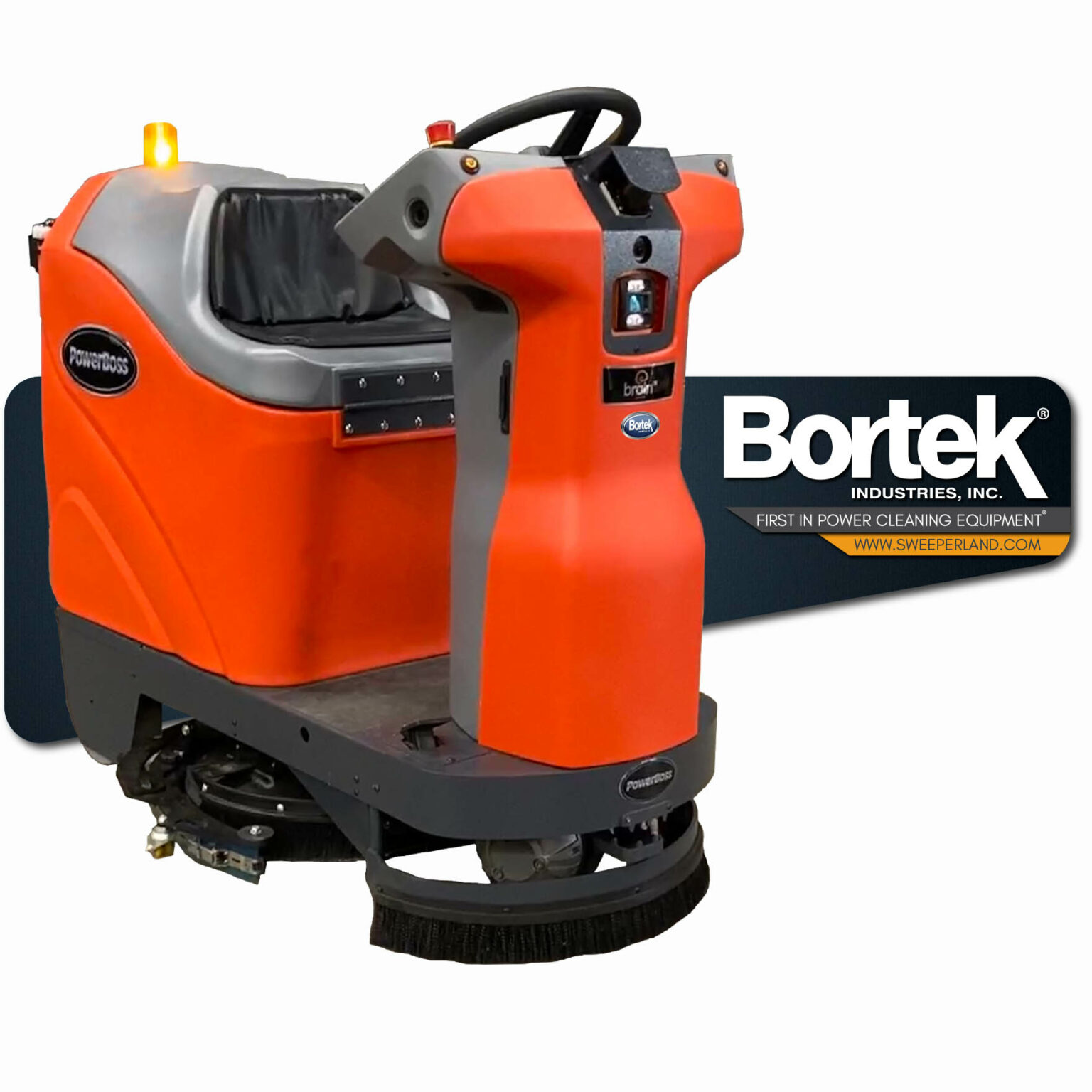 PowerBoss ScrubMaster AMR Autonomous Robot Scrubber | Bortek